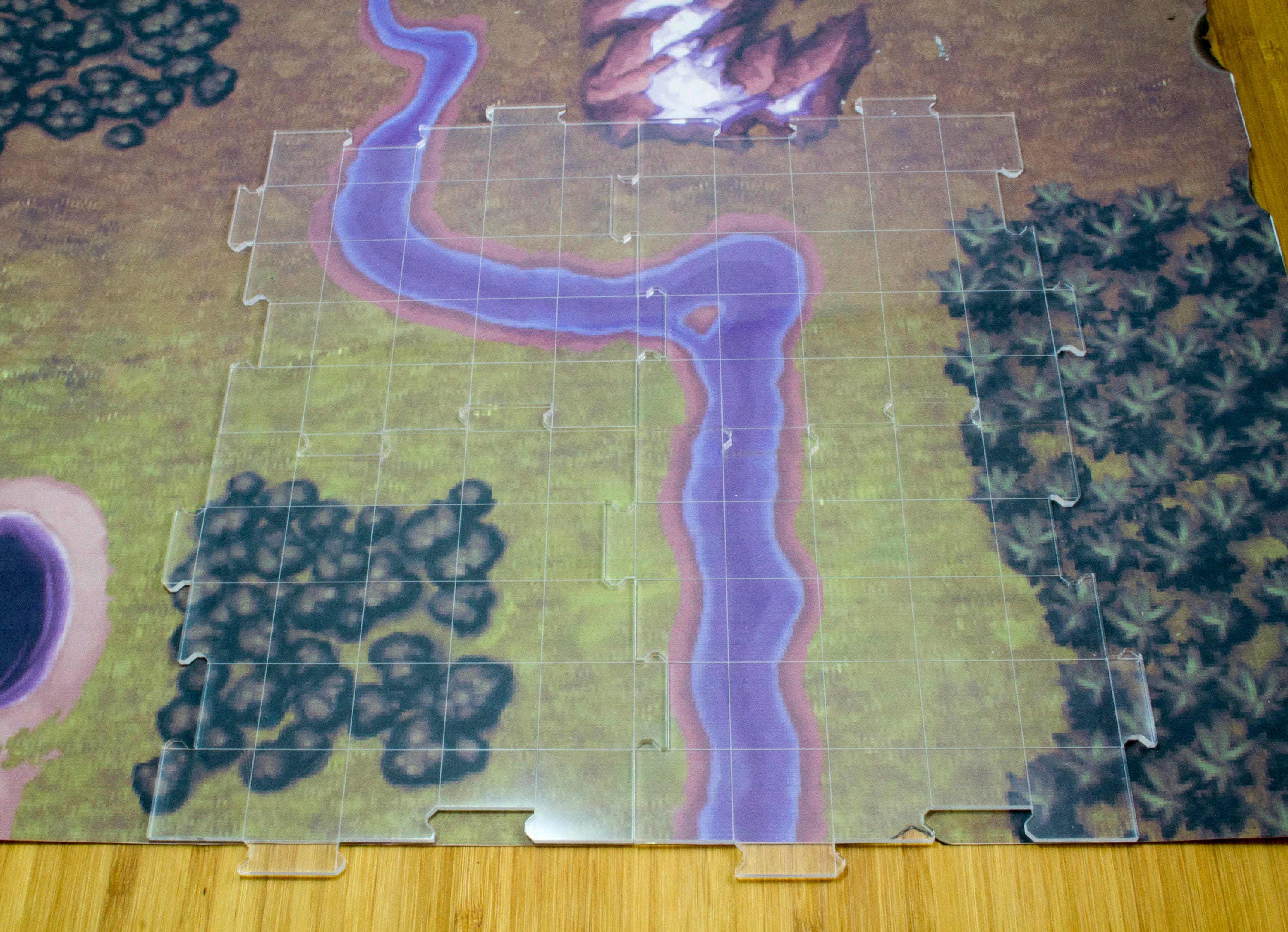 Clear Acrylic Battle Tiles Great for D & D and RPG Games - Etsy