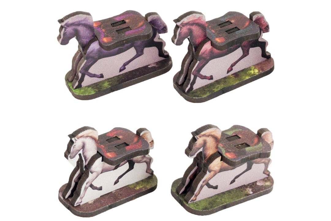 Horse Character Mount | X4 Mounts | 1x2in Base | Role Playing Games ...