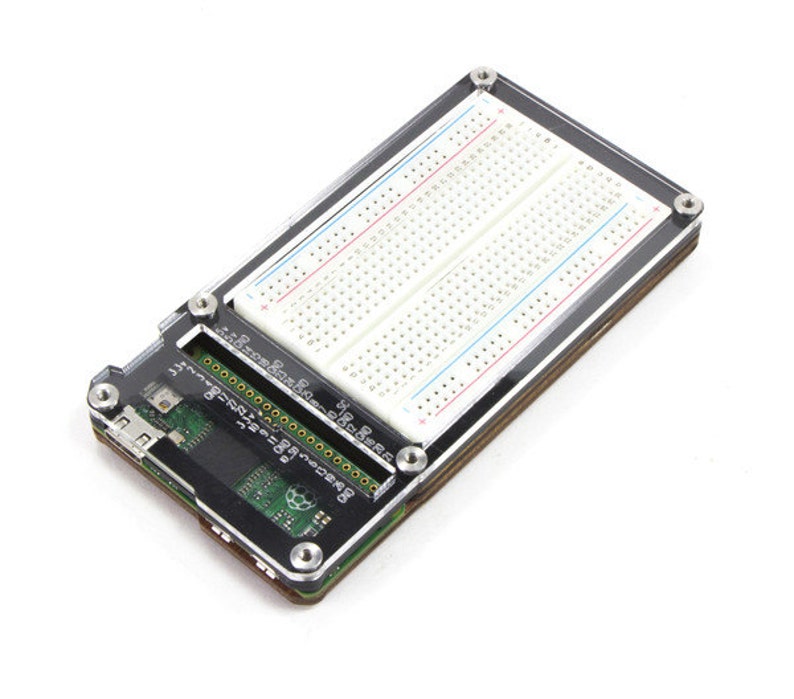 C4labs Zebra Zero Breadboard Plus for Raspberry Pi Zero/zero W - Black ...