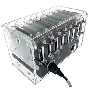 C4labs 8 Slot Cluster Cloudlet : Stackable Cluster for Raspberry Pi5 ...