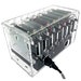 C4labs 8 Slot Cluster Cloudlet : Stackable Cluster for Raspberry Pi 4B ...