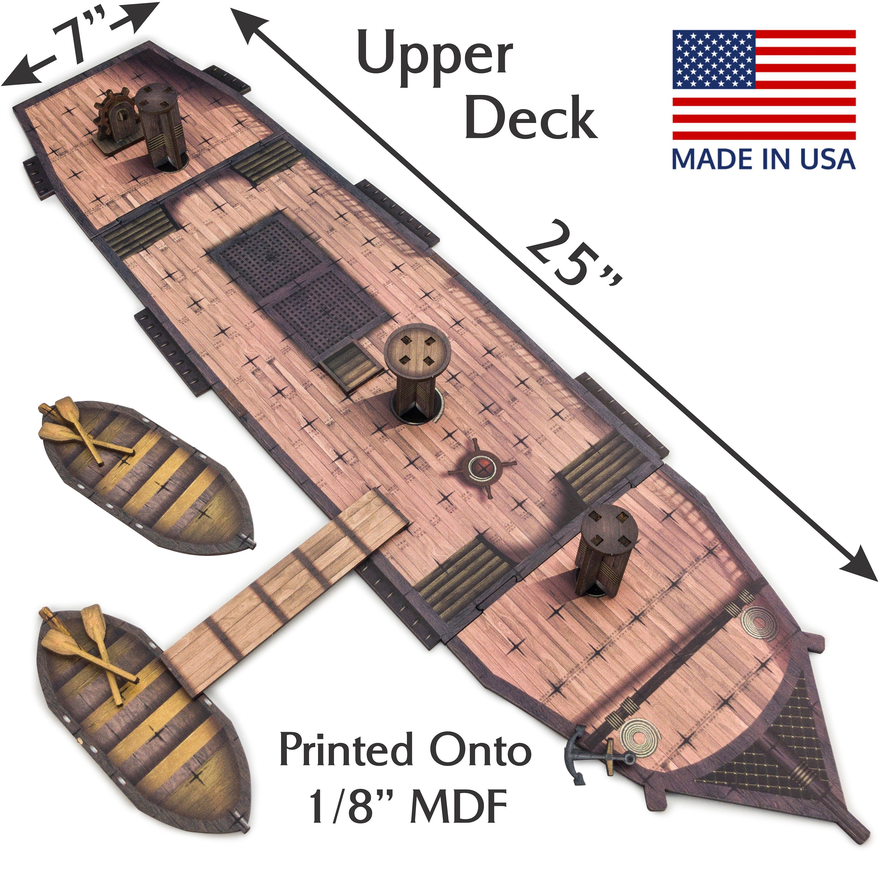 Pirate Ship Upper Deck