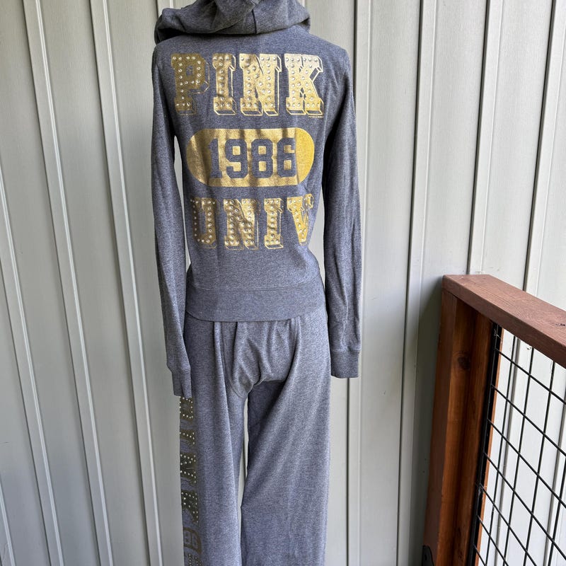 Rhinestone Tracksuit - Etsy