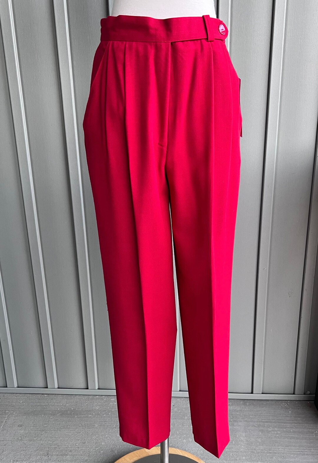 Vintage Deadstock High Waist Red Pants / by Norton Mcnaughton / New ...