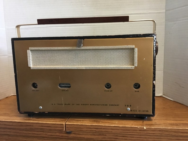 1960s Singer Radio - Etsy