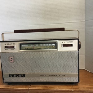 1960s Singer Radio - Etsy