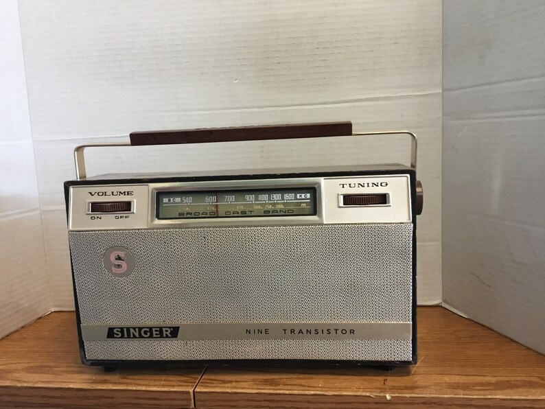 1960s Singer Radio - Etsy