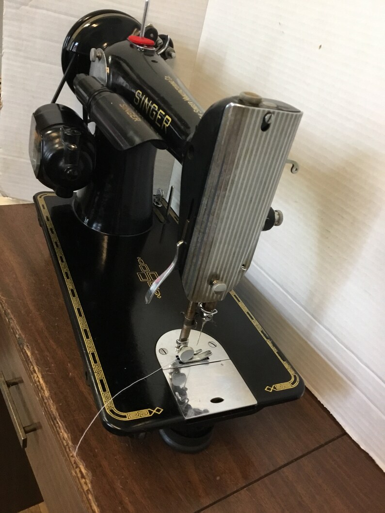 201K Singer Sewing Machine. Anniversary 1951 Model. - Etsy