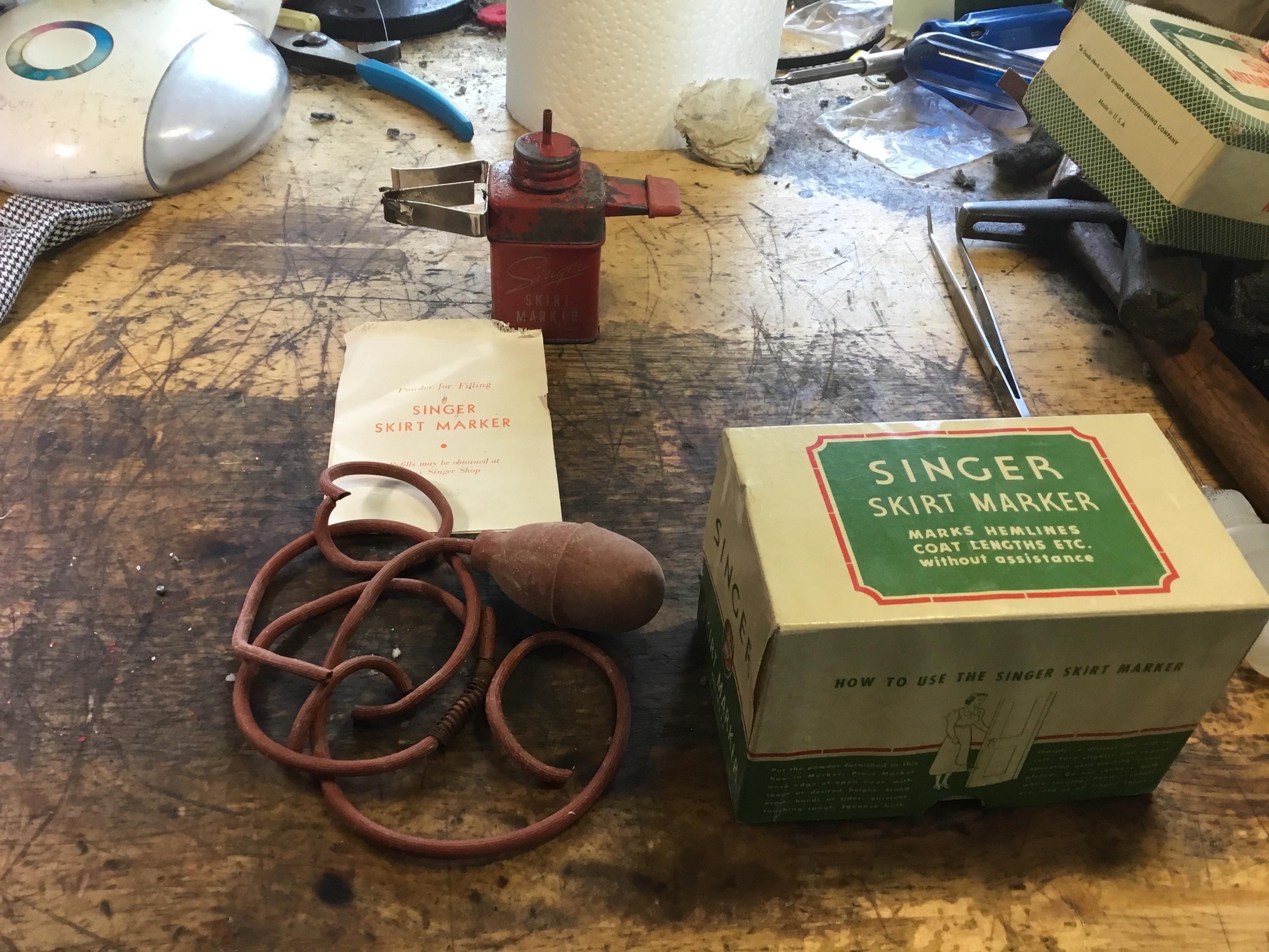 Pre War Singer Skirt Marker in as is Cond. 1940s. in Very Nice Box. - Etsy