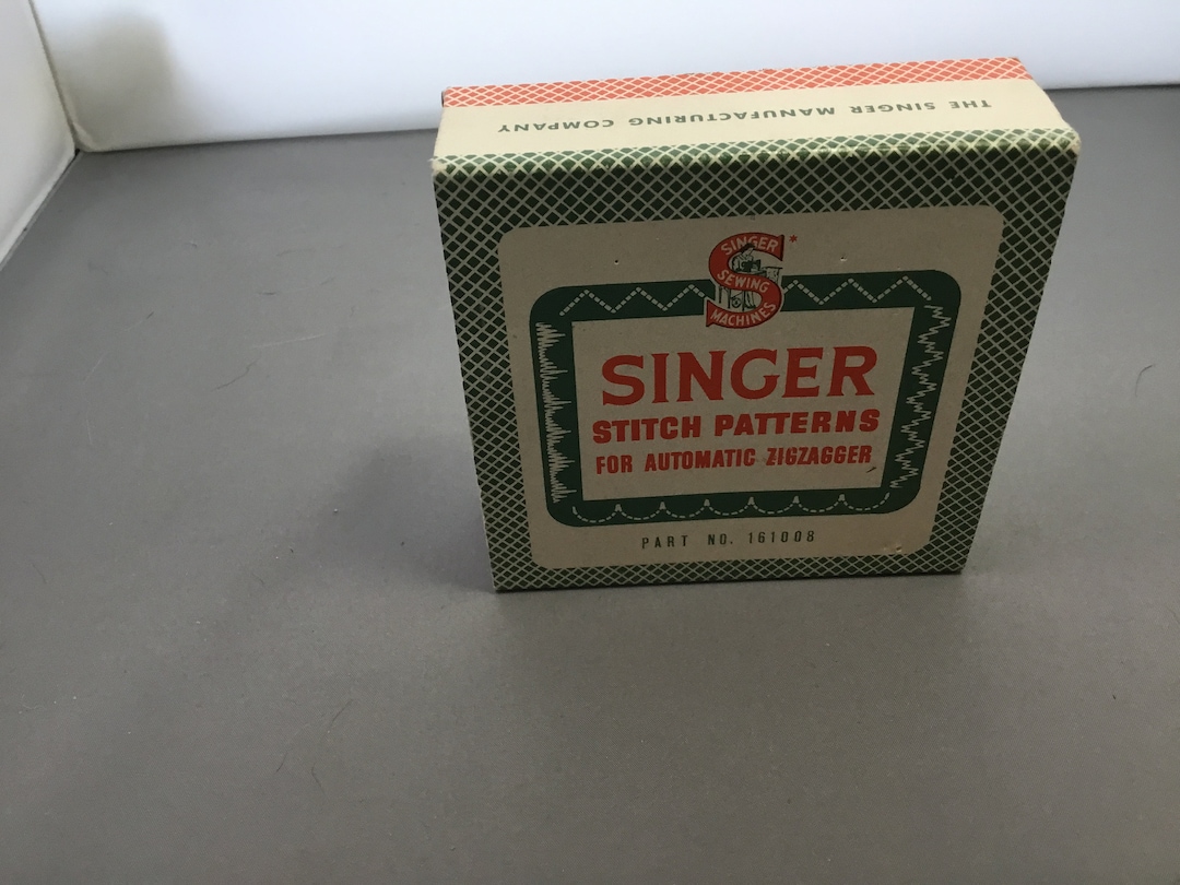 1955 Singer Featherweight Zig Zagger Low Shank With Extra Cams . - Etsy