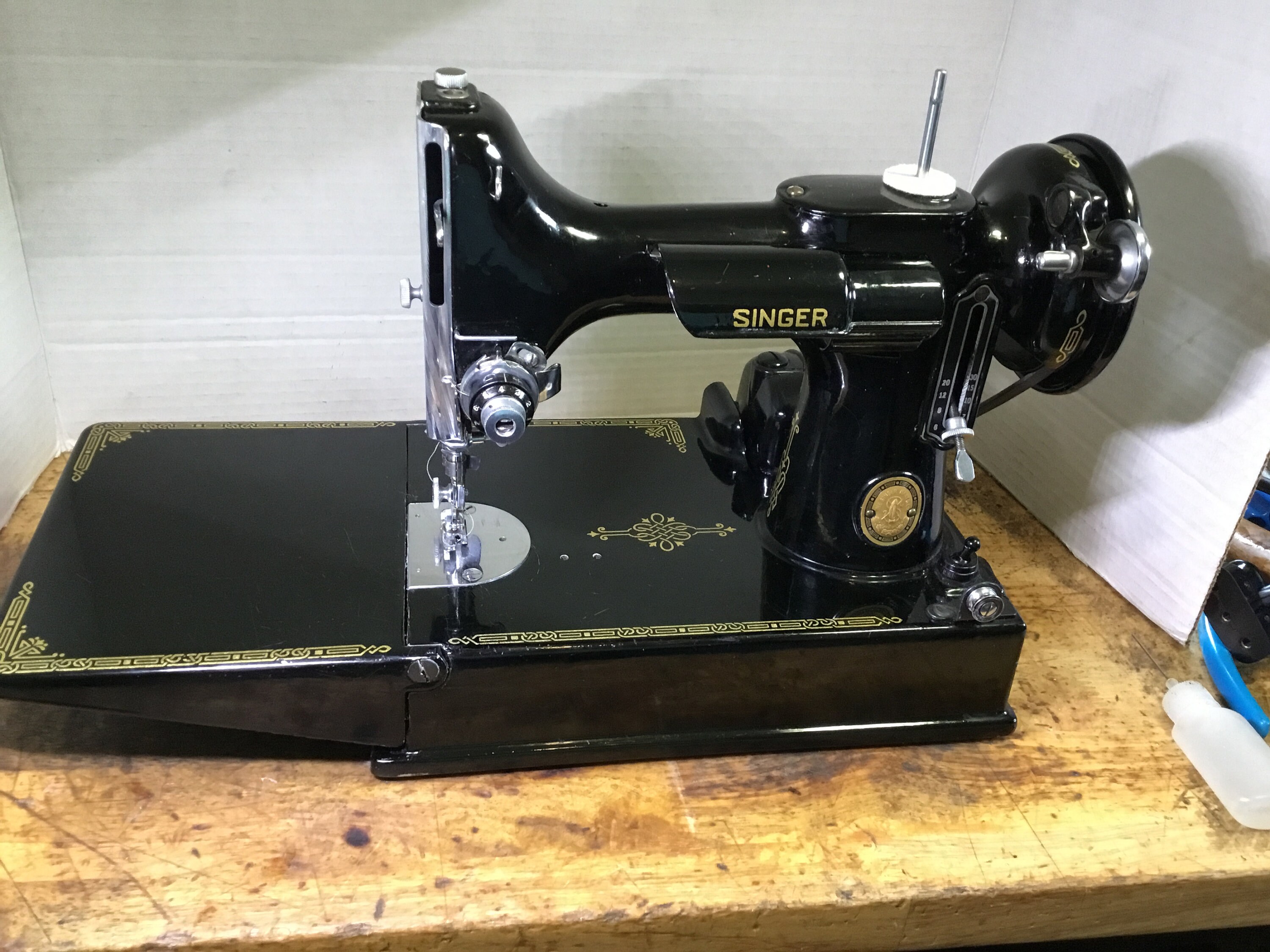 Singer Featherweight Sewing Machine 1951 - Etsy