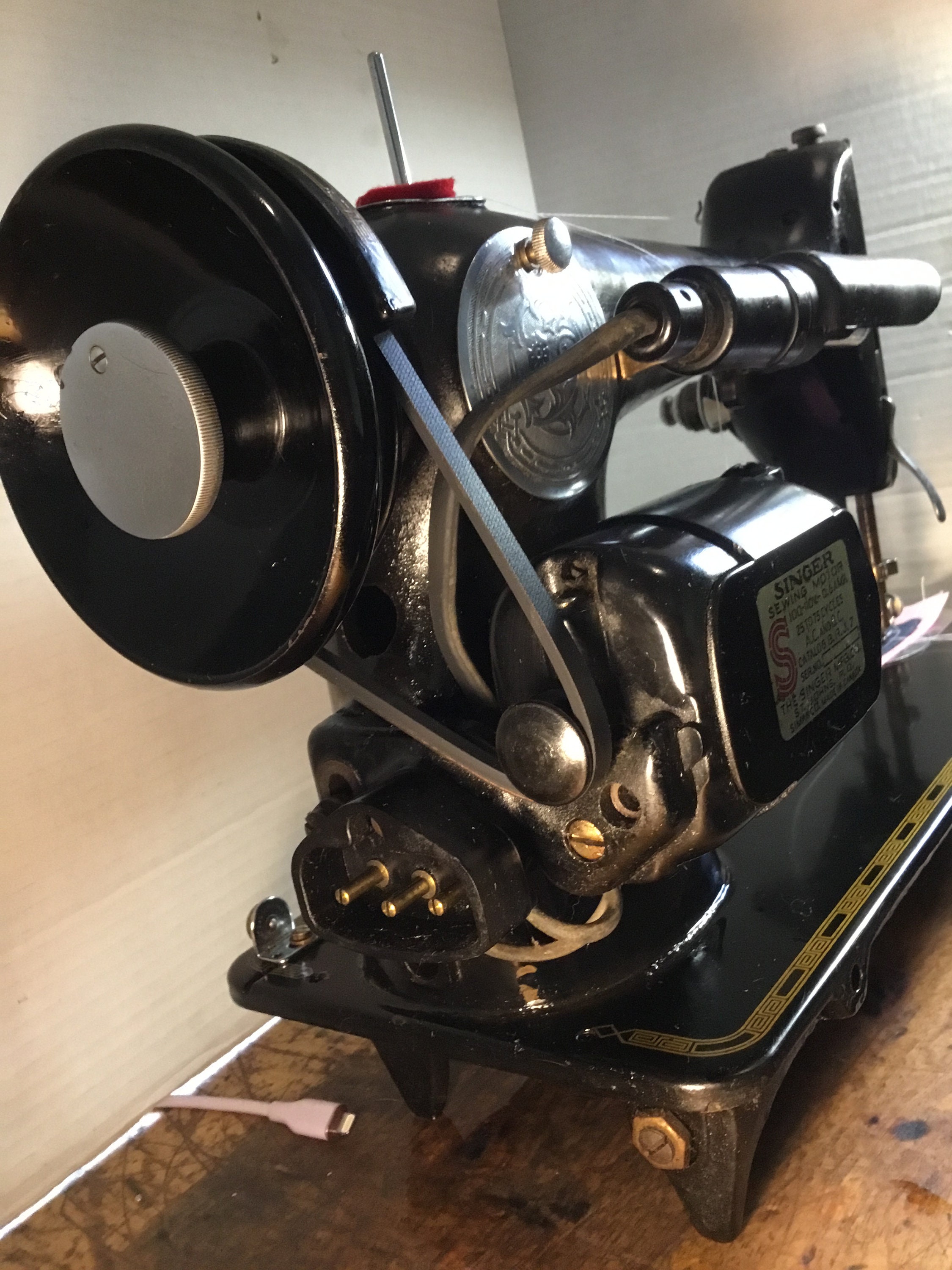 1947 Singer 201k Sewing Machine. - Etsy Australia
