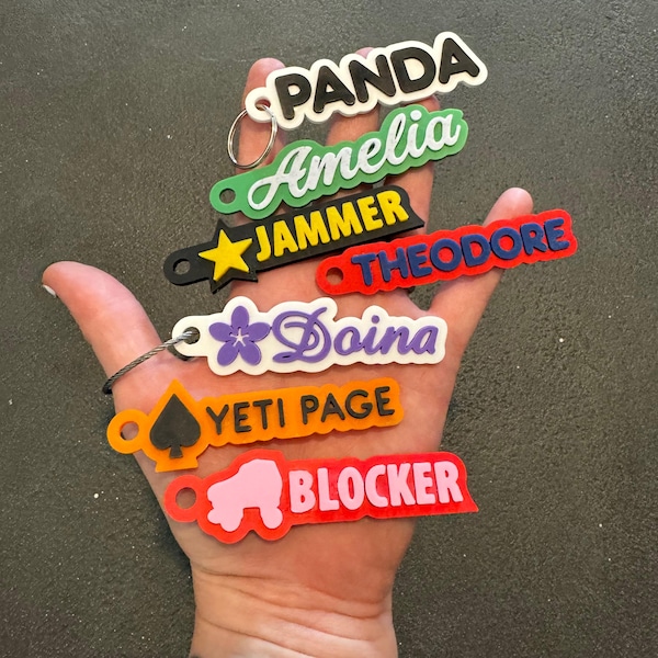 Name Zipper Pull - Etsy