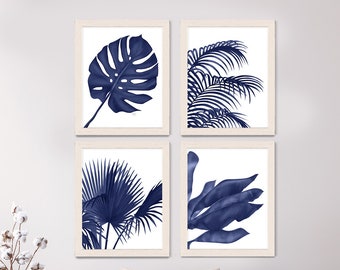 Blue House Prints - Etsy