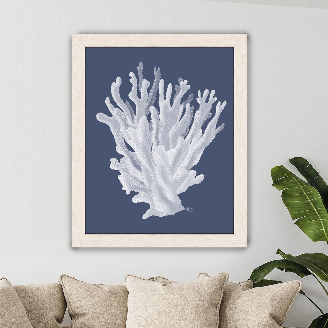 Sea Coral Print, Nautical Art, Coral Decor, Coastal Home Decor, Beach ...