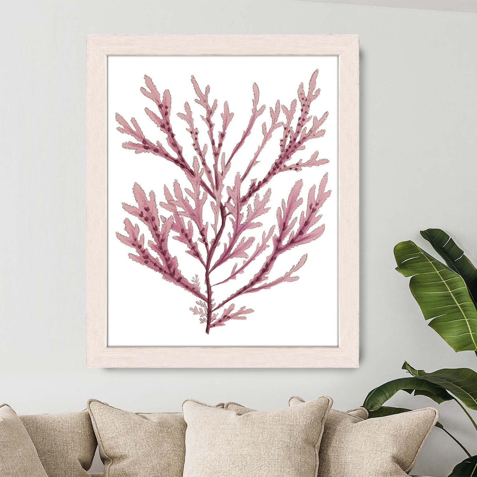 Pink Coral Print 15 Coral Wall Art Nautical Wall Art | Etsy