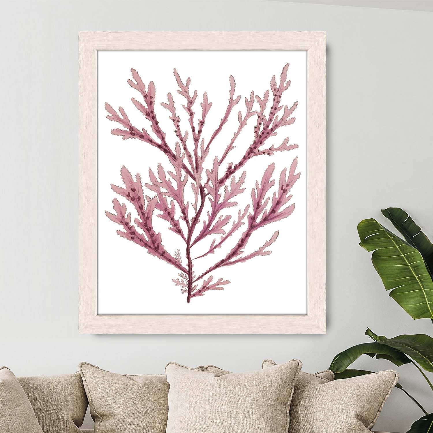 Pink Coral Print 15 Coral Wall Art Nautical Wall Art | Etsy