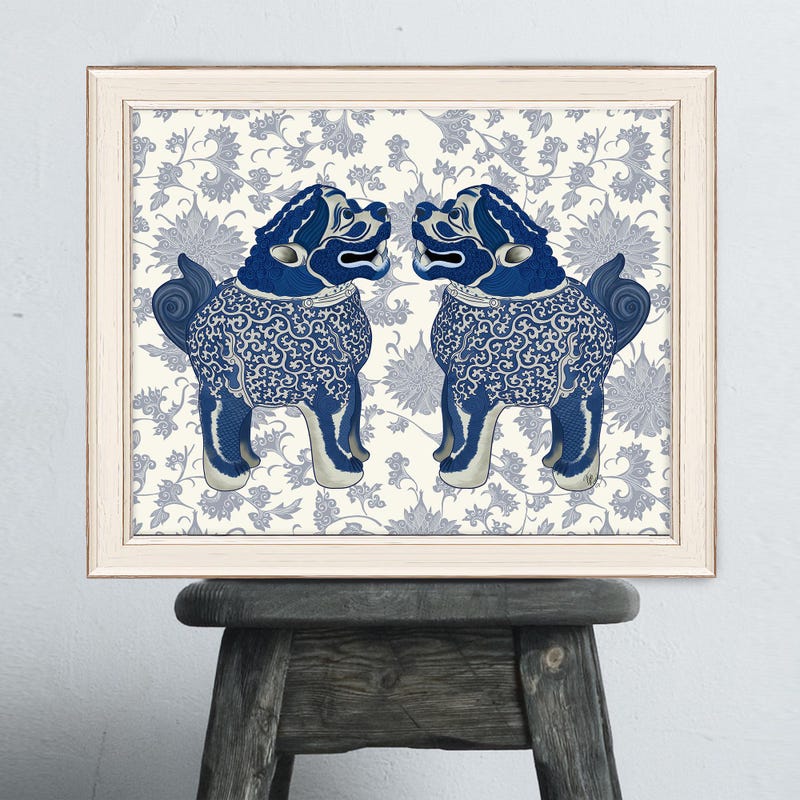 Foo Dogs Wall - Etsy UK