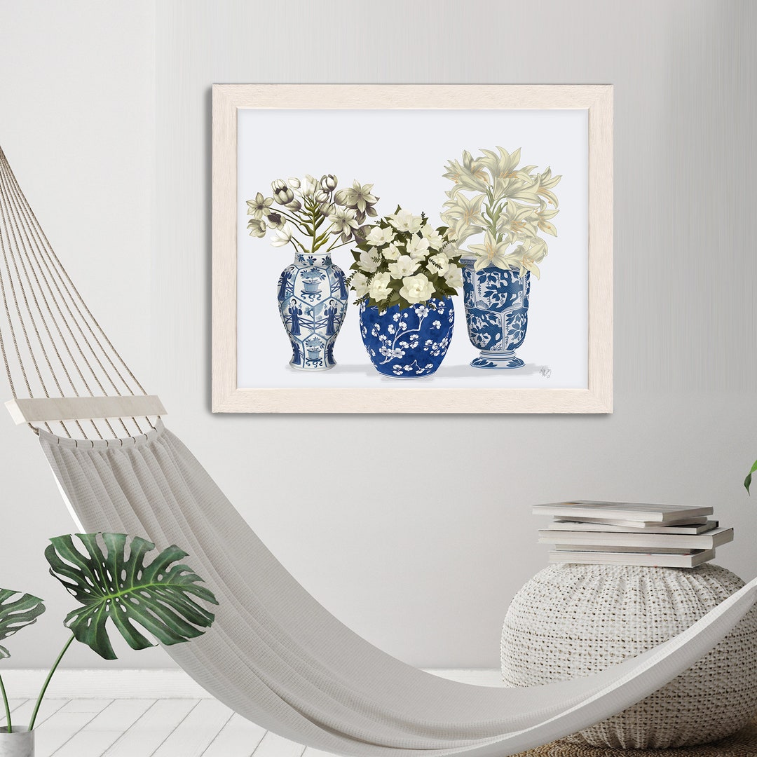 Chinoiserie Decor, Chinese Home Decor, Blue and White China, Ming ...