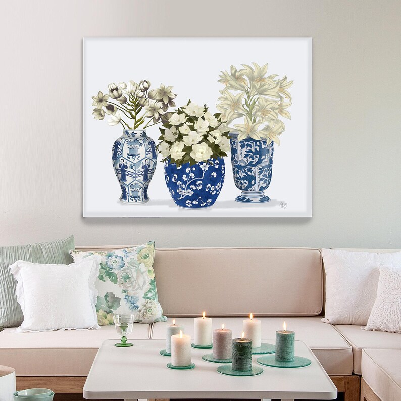 Chinoiserie Decor, Chinese Home Decor, Blue and White China, Ming ...
