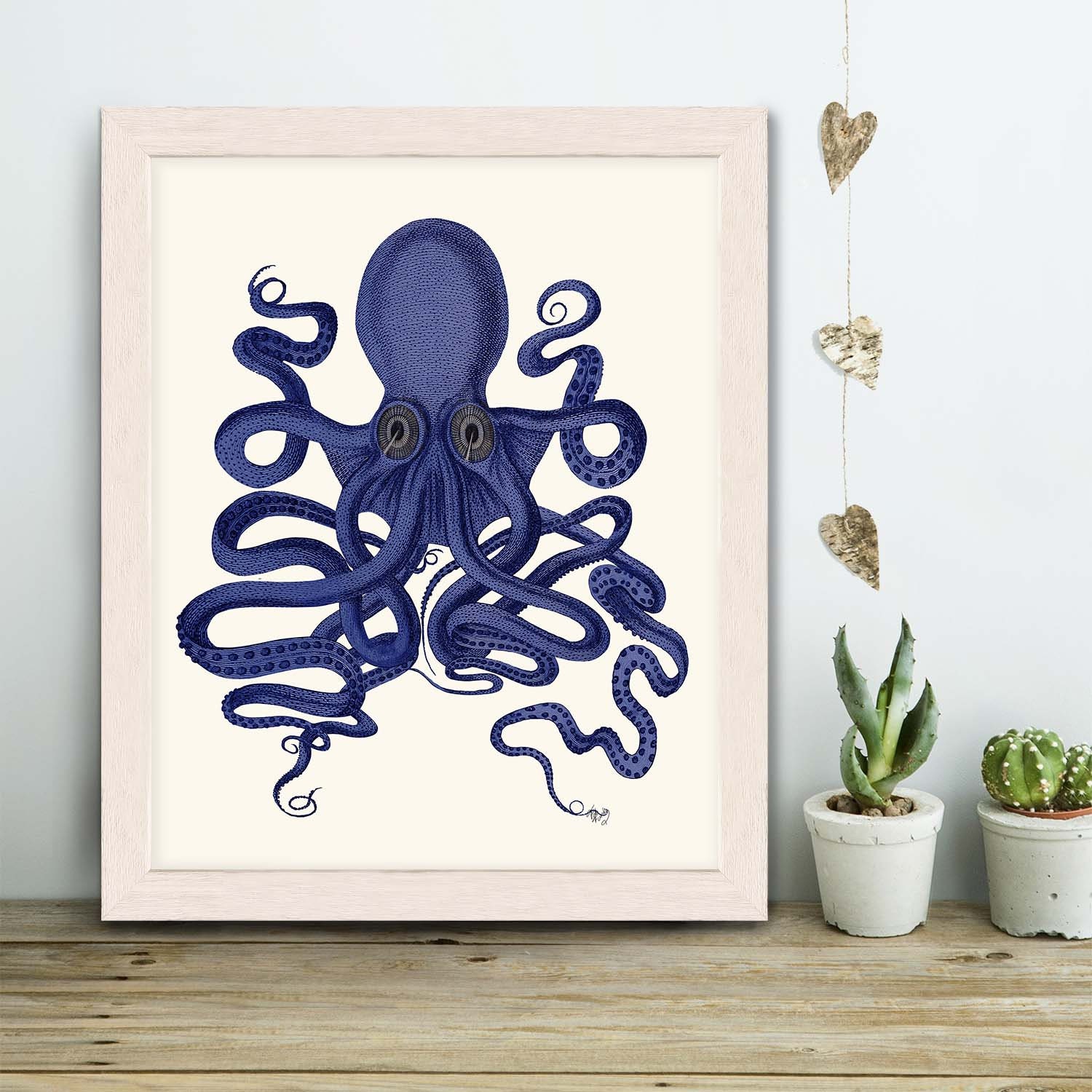 Octopus Print Blue 9 Octopus Wall Art Octopus Poster Octopus | Etsy