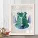 Cowfish Fish Art Print Nautical Print, Sea Picture, Beach Decor, Wall ...