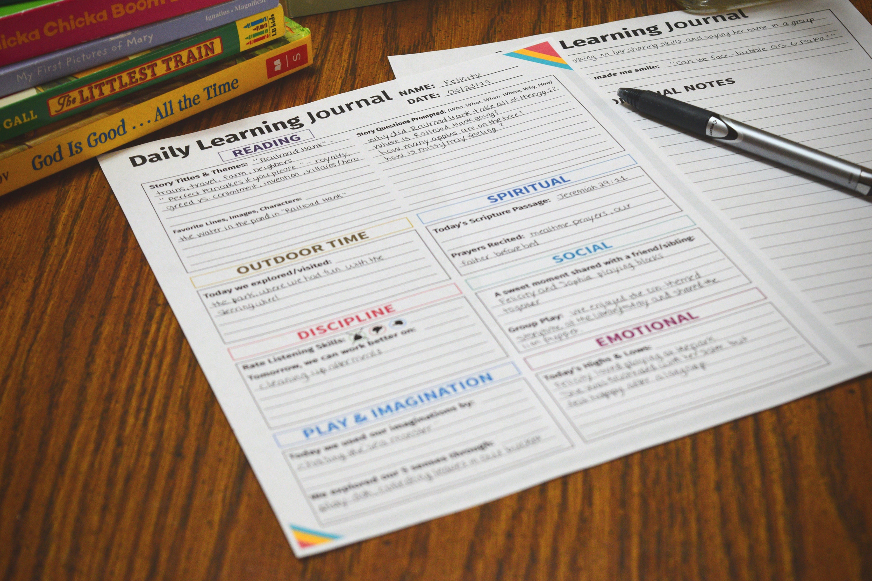 Digital Download // Daily Teacher Homeschool Planner - Etsy