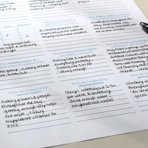 Digital Download // Wellness Workbook Journal - Etsy