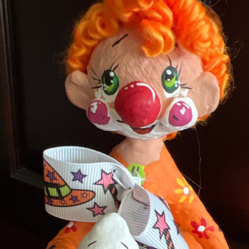 Clown Cake Toppers - Etsy