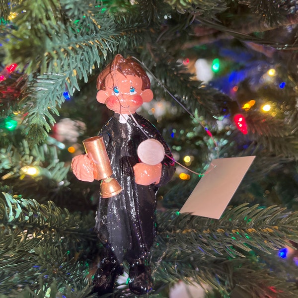 Pastor Cake Topper - Etsy