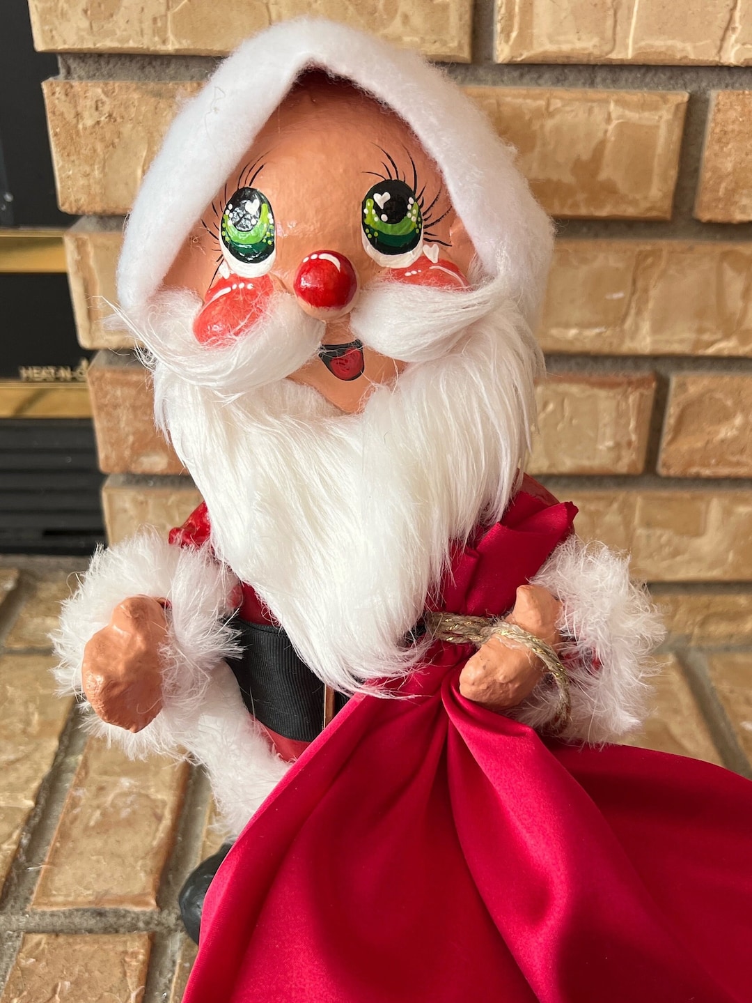 Santa Claus Christmas Tree Topper, Santa Claus Figurine, Merry ...