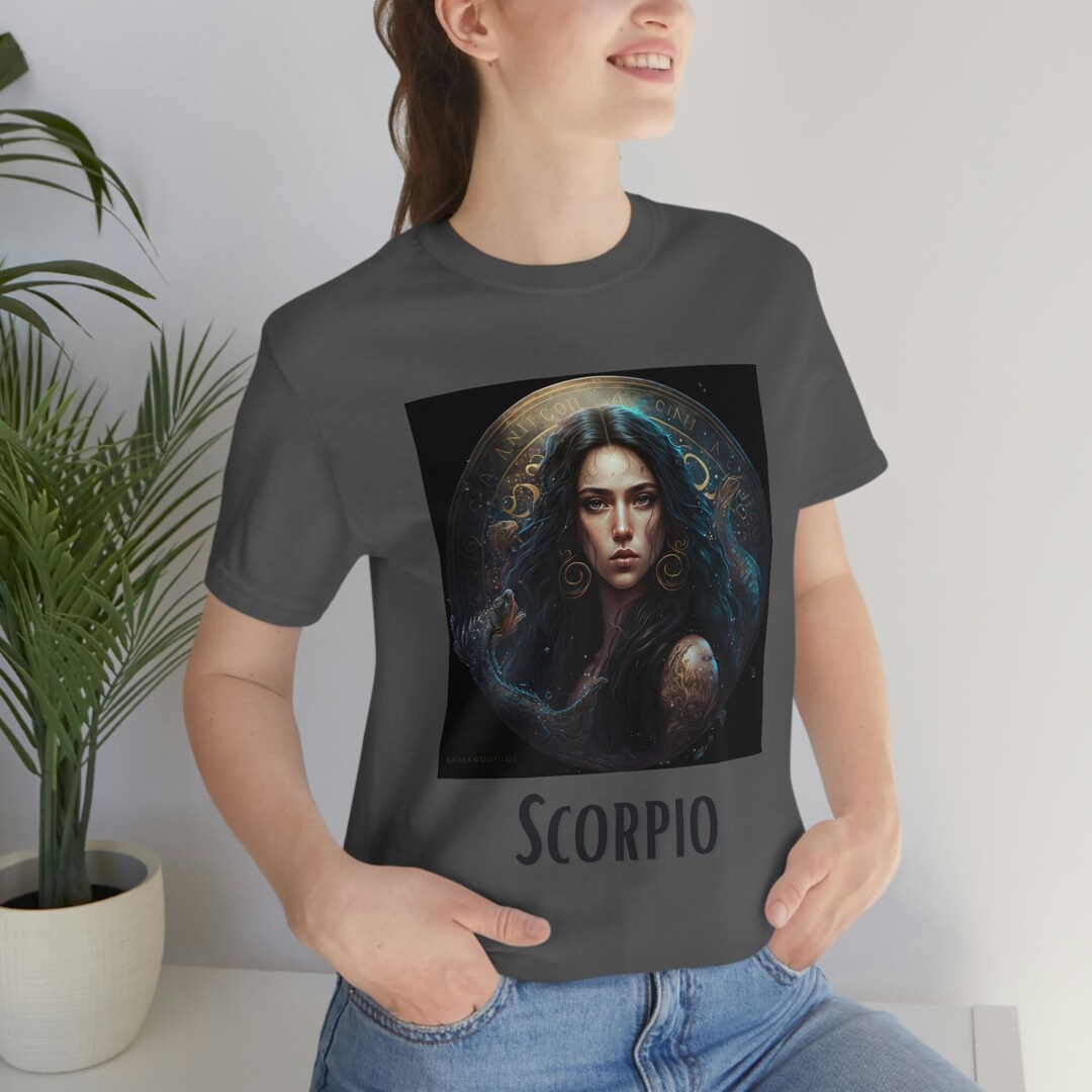 Scorpio Goddess Zodiac Unisex Jersey Short Sleeve Tee - Etsy