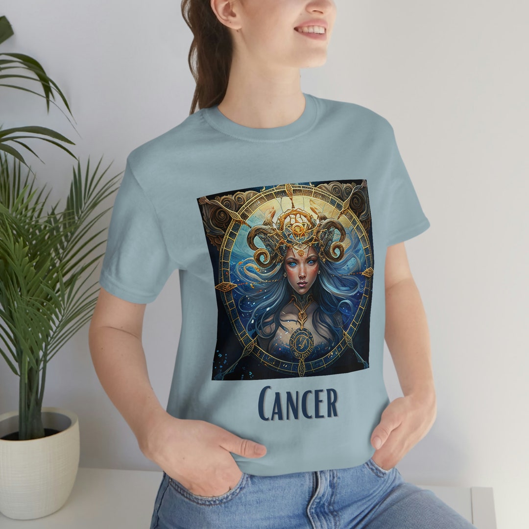 Cancer Goddess Zodiac Unisex Jersey Short Sleeve Tee - Etsy