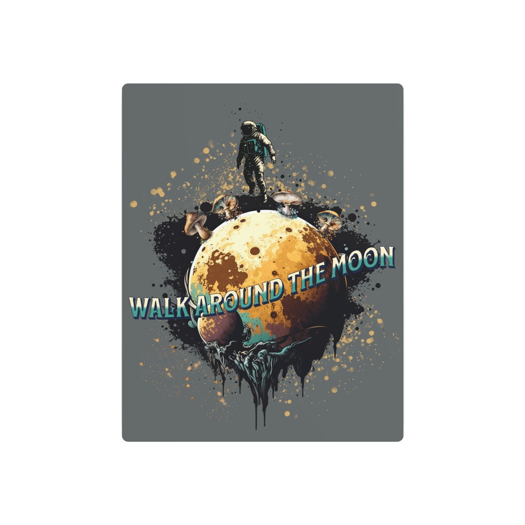 DMB Walk Around the Moon WATM Metal Art Sign - Etsy