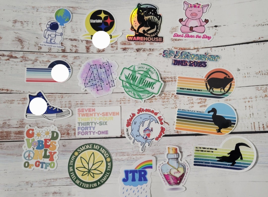 DMB Grab Bag Mystery Sticker Pack Deal - Etsy