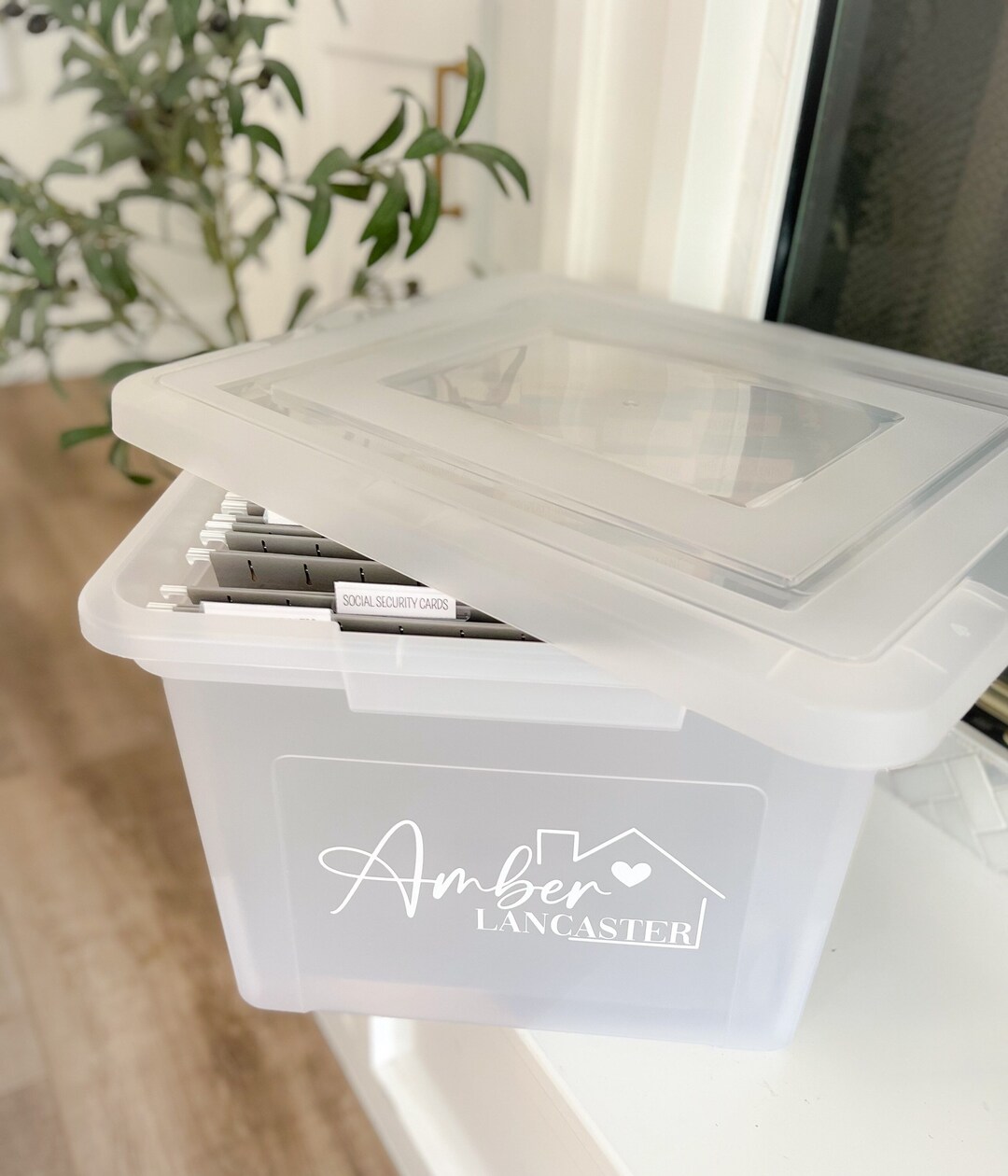 Family File Box , Milestone Tote , Memory Box , Organization House Box ...