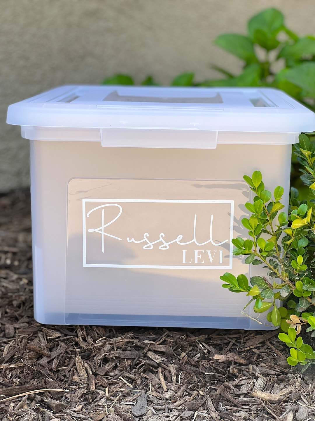 FULLY ASSEMBLED- Kids File Box , Milestone Tote , Memory Box ...