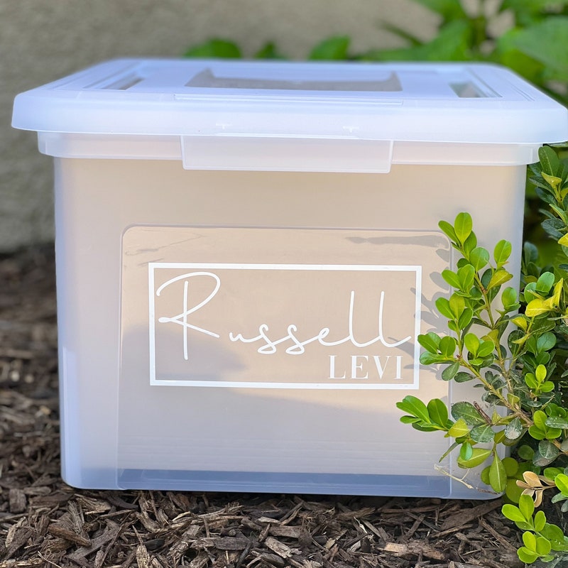 Kids Plastic Keepsake Box - Etsy