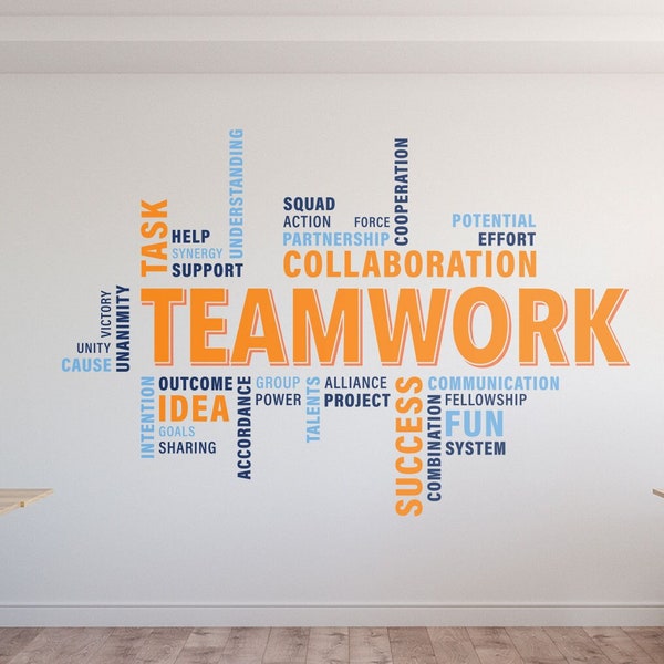 Office Wall Decal - Etsy