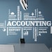 Accounting Wall Decal, Office, Office Wall Art, Wall Decal, Wall ...