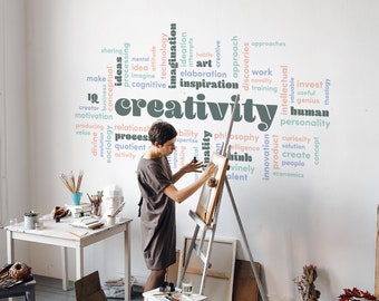 Creativity Wall Decal - Etsy