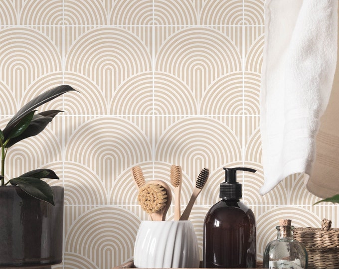 Fez Green Tile Decals Moroccan Tile Stickers Collection Self-adhesive ...