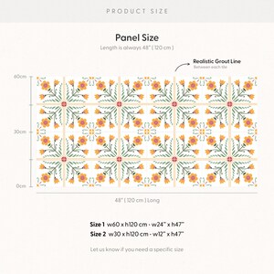Kitchen and Bathroom Splash Back Panel - Removable Vinyl Wallpaper ...