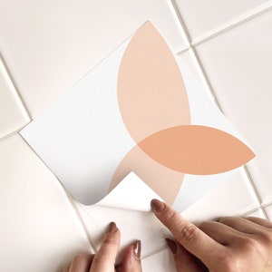 Loop Tile Decals - Peel and Stick Vinyl Tile, Peel Stick Floor Tile ...