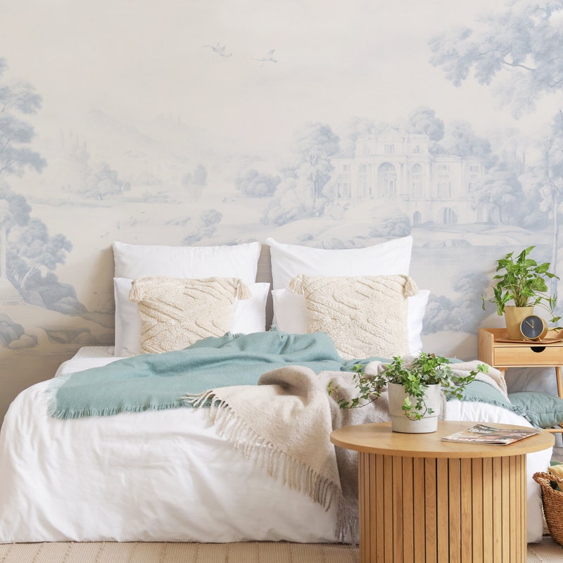 Watercolor Wall Mural - Etsy