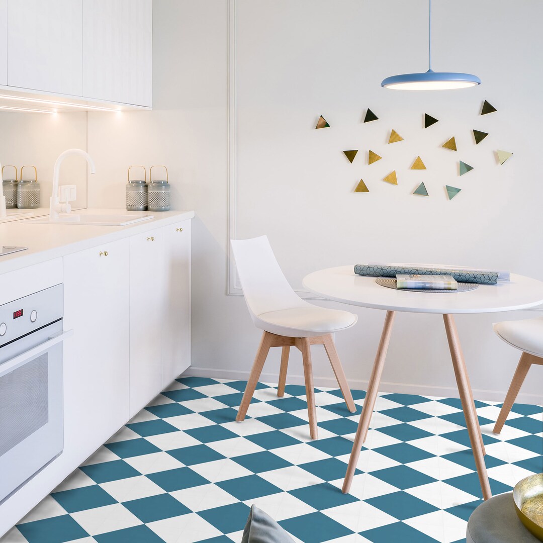 Square Tile Decals: Peel and Stick Vinyl, Kitchen & Bathroom - Pack of ...