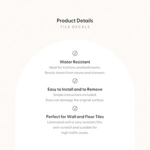 Siena Tile Decals - Self-adhesive Wall & Floor Tile Stickers - PACK OF ...