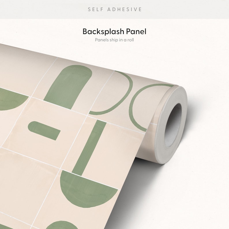 Kitchen and Bathroom Splashback Panel Removable Vinyl - Etsy