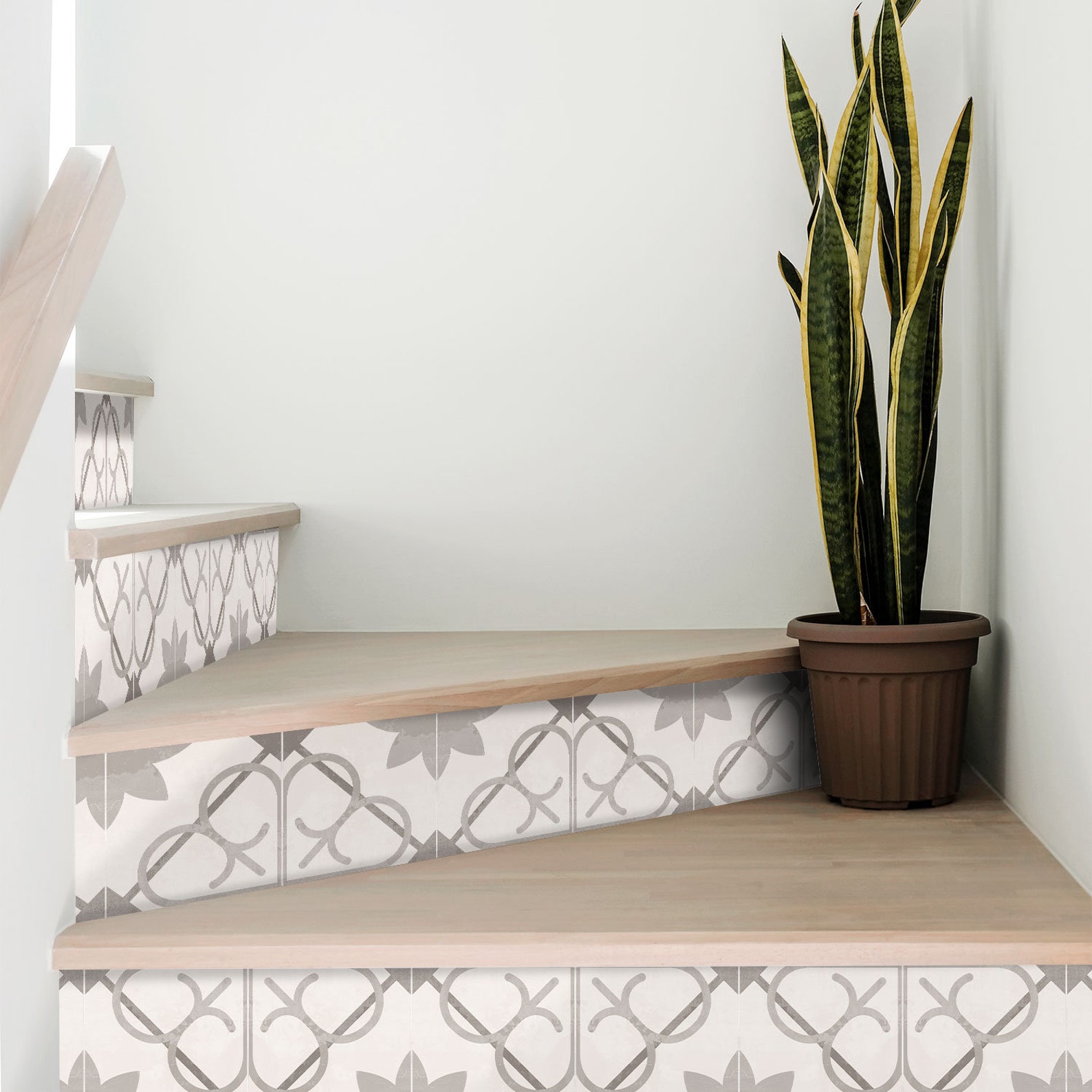 Madeira Grey Stair Riser Stickers Pack of 6 Removable Stair - Etsy