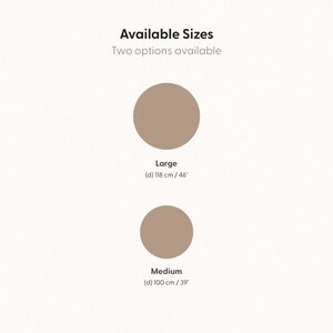 Ombre Watercolour Circle Boho Wall Decal. Self Adhesive, Repositionable ...